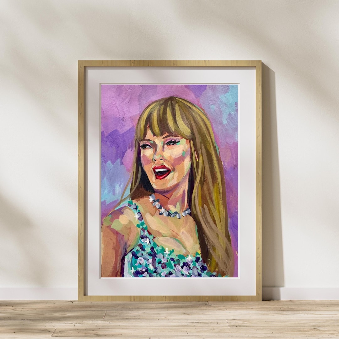 Taylor Swift, Taylor Swift Portrait, Pop Singer, Swiftie Artwork, ERAS ...