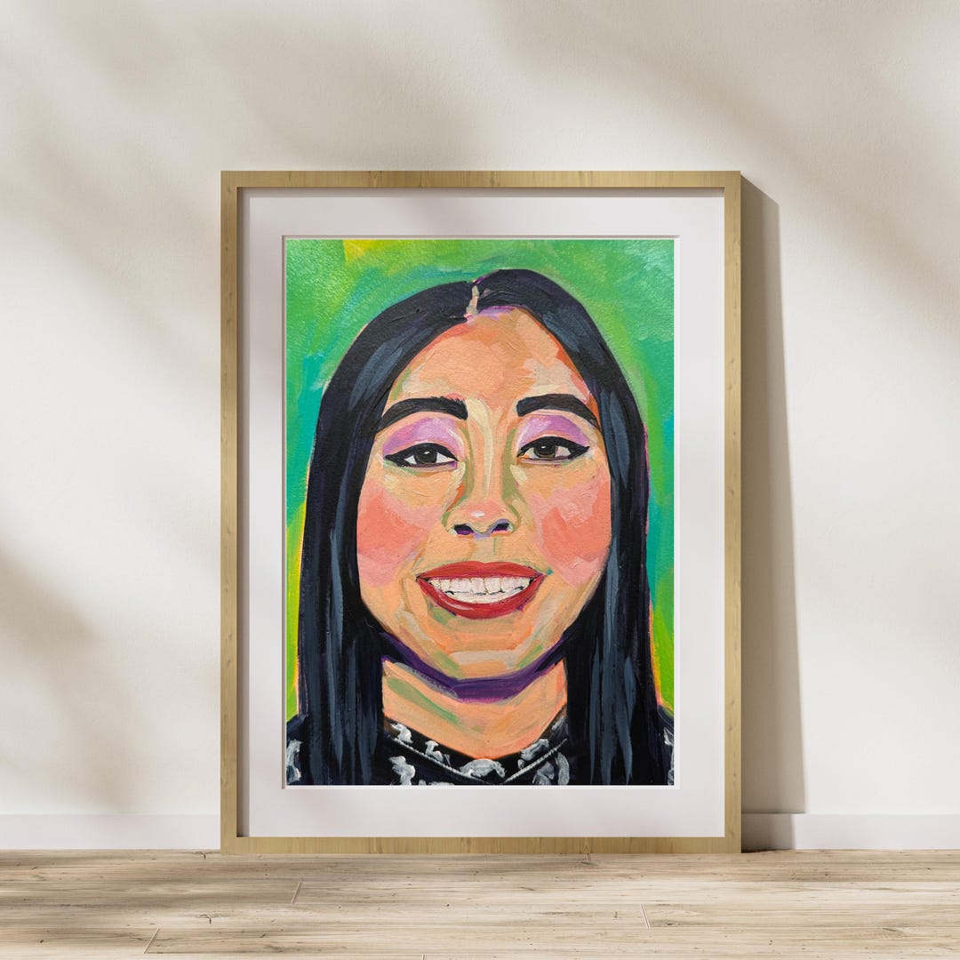 Awkwafina, Awkwafina Portrait, Asian American Painting - Etsy