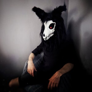 Skull Canine/Fox/Wolf Commission Skull dog furry mask. Skull | Etsy