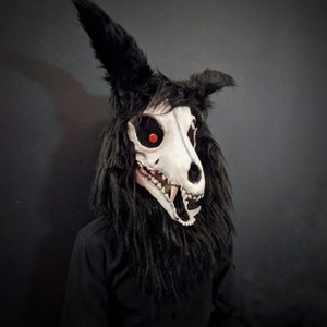 Skull Canine/Fox/Wolf Commission Skull dog furry mask. Skull | Etsy