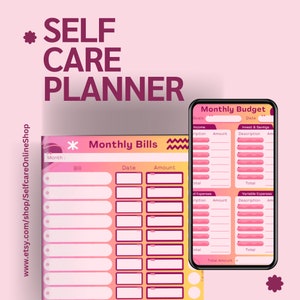 Daily Budget Tracker Planner Printable PDF, Finance Overview, Spending ...