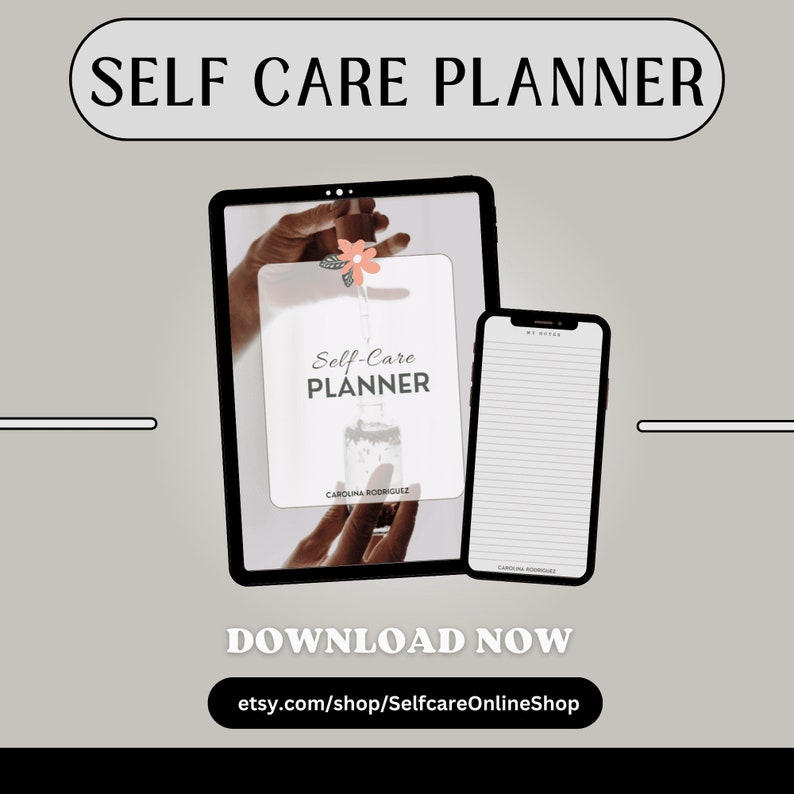 Ultimate Self-care Planner Printable, Self-love Journal, Wellness ...
