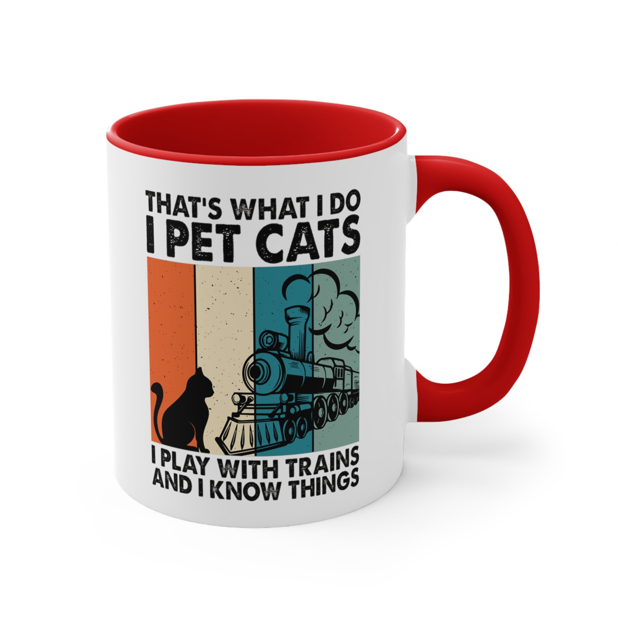 Funny Model Train Mug, Trains Railroad Coffee Mugs, Model Train Mug ...
