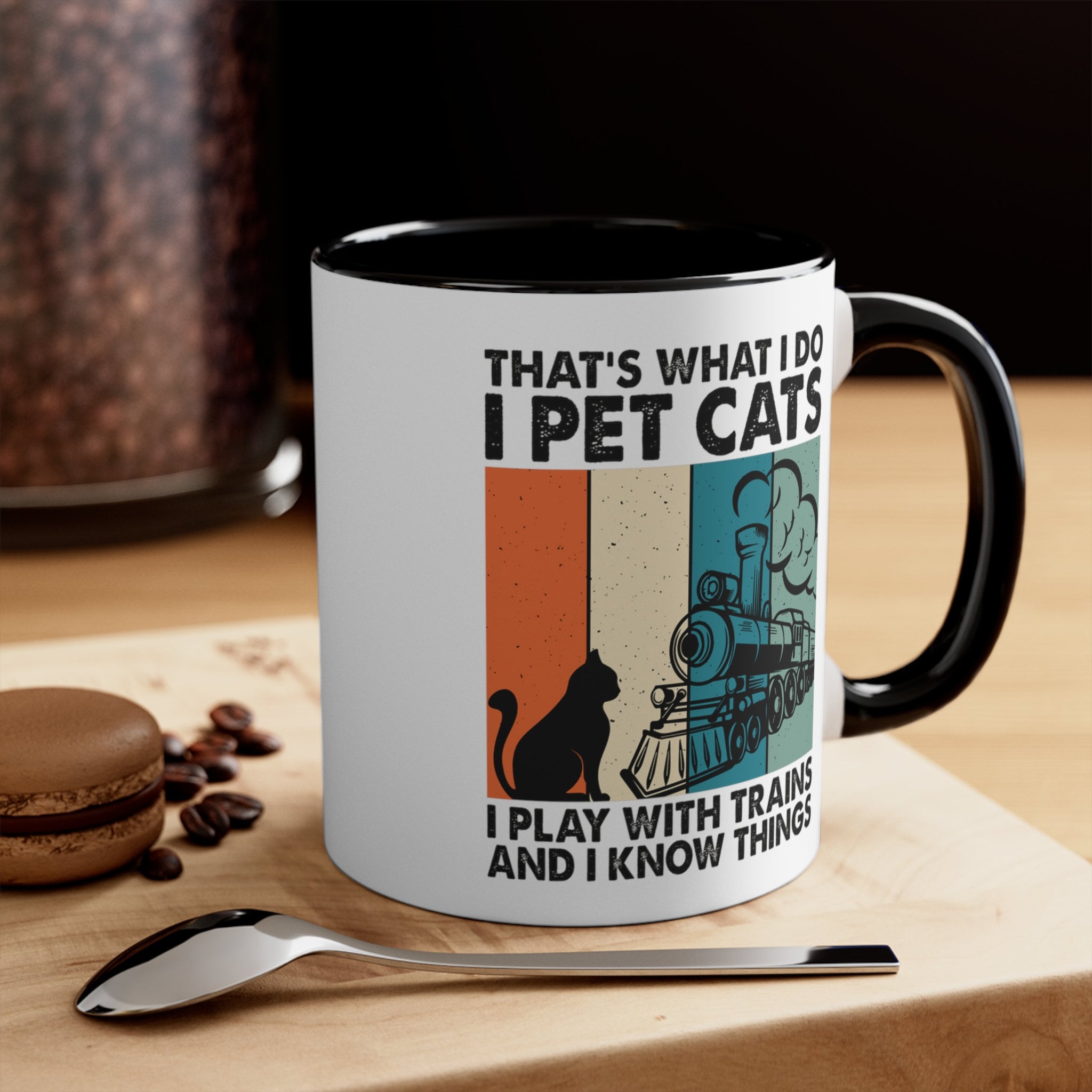 Funny Model Train Mug, Trains Railroad Coffee Mugs, Model Train Mug ...