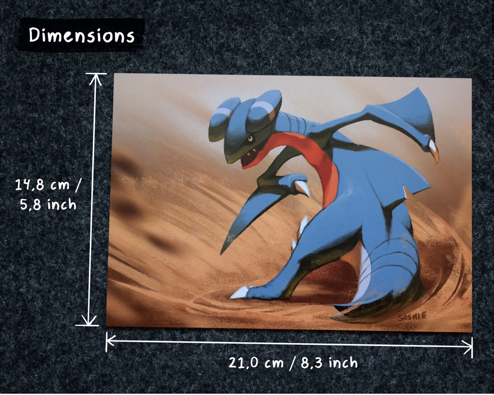 Gabite Used Sand Tomb! | Epic Pokemon Fan Art, Garchomp, Gabite Pokemon ...