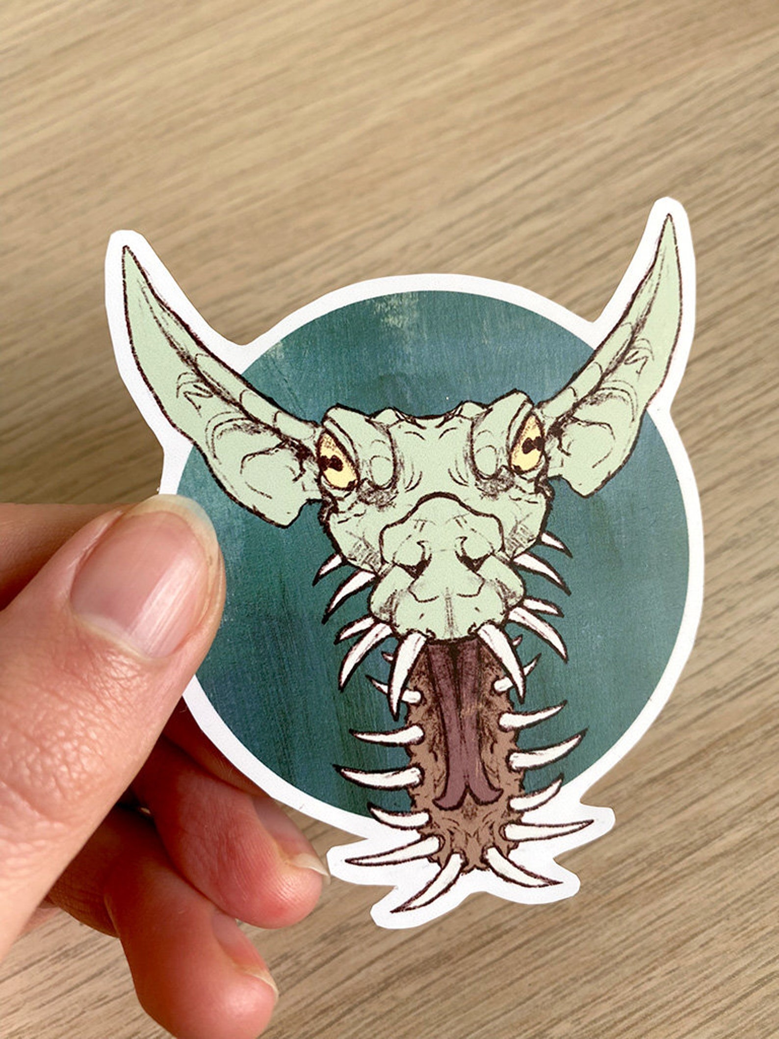 Fantasy Creature Stickers Monster Lover Gift Dnd Monster - Etsy