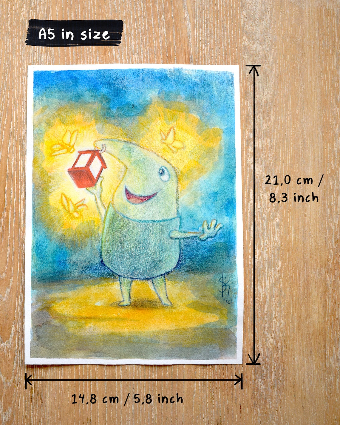 Mr. Drippy Ni No Kuni Fan Art Original Watercolor Painting | Ni No Kuni ...