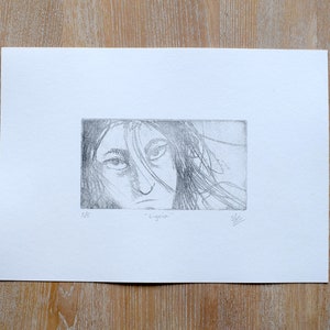 Ligeia Original Soft-ground Etching | Limited Edition Hand Signed ...
