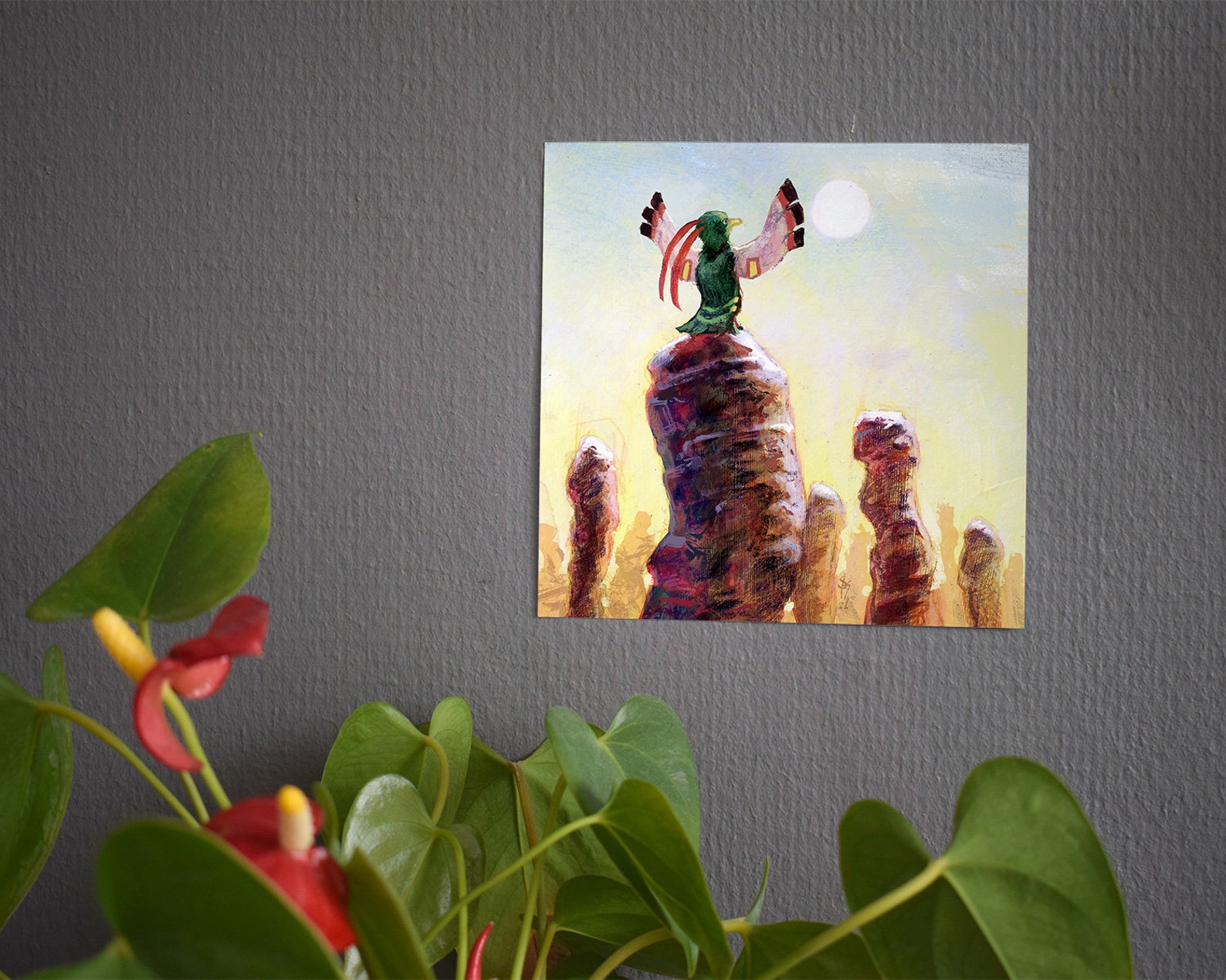 Xatu Pokémon Mystery Dungeon Art Prints | Epic Pokemon Fan Art, Red ...