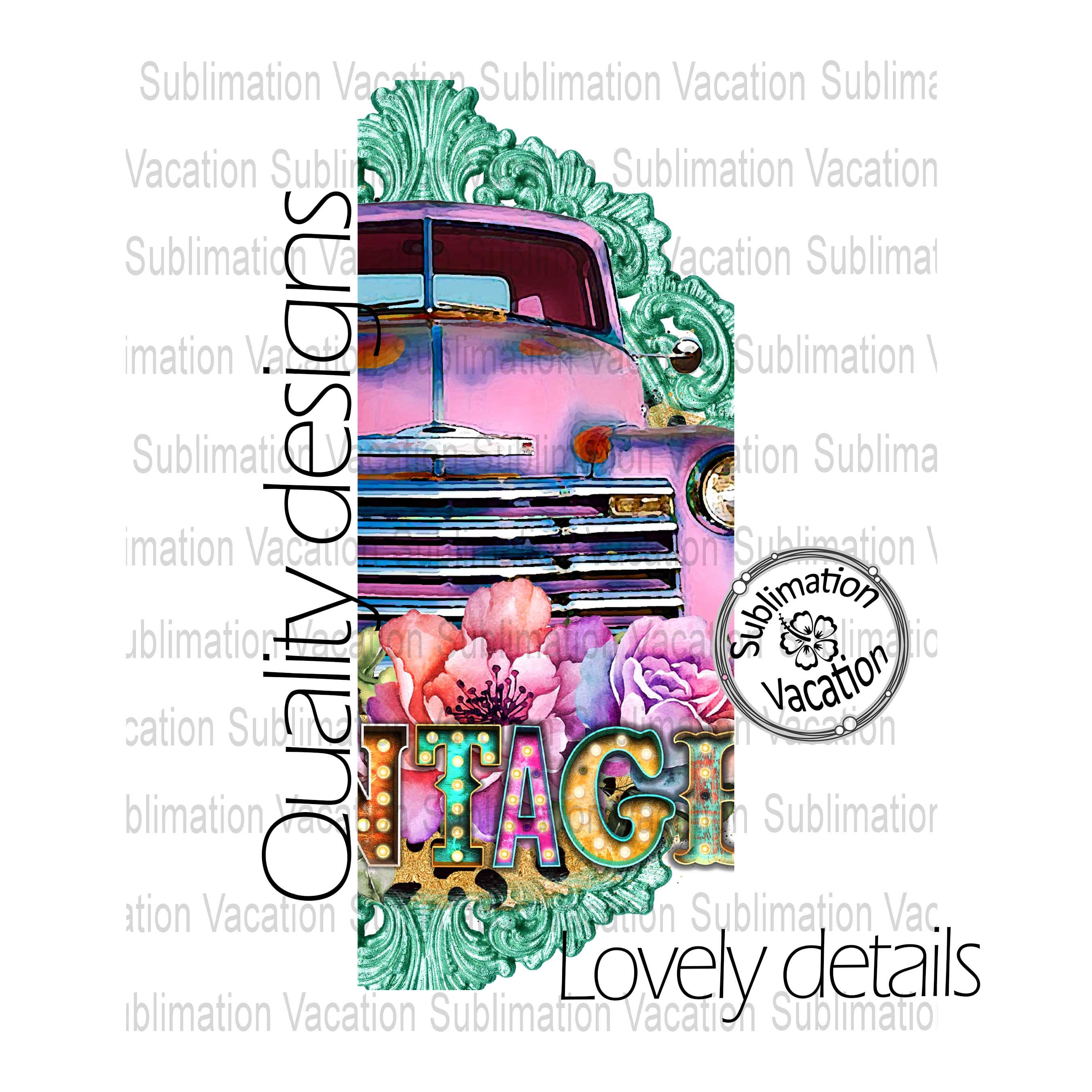 Vintage Hot Pink Car Design Vintage Car Design Retro Funky - Etsy