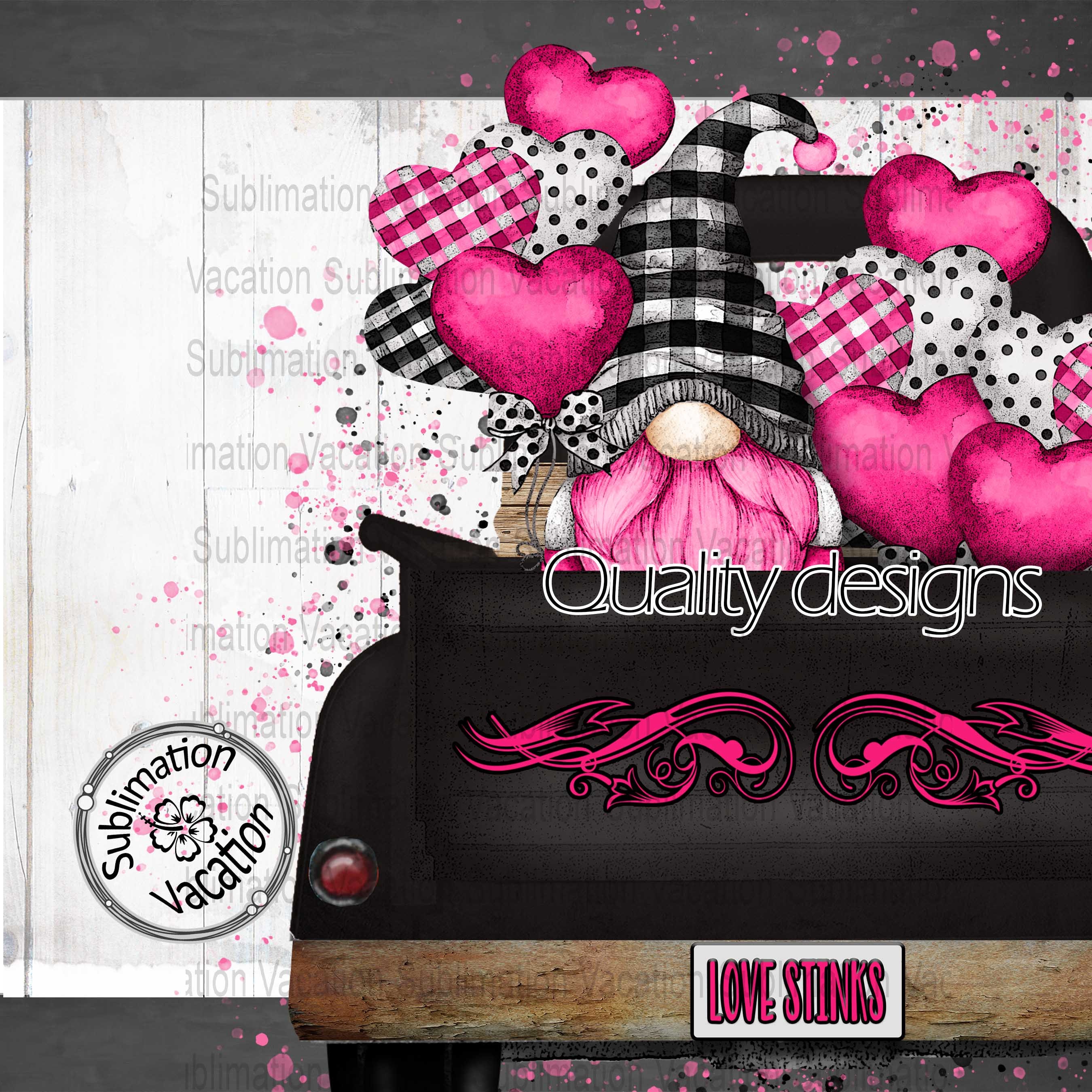 Valentine's PNG File Valentine Truck Download Valentines | Etsy