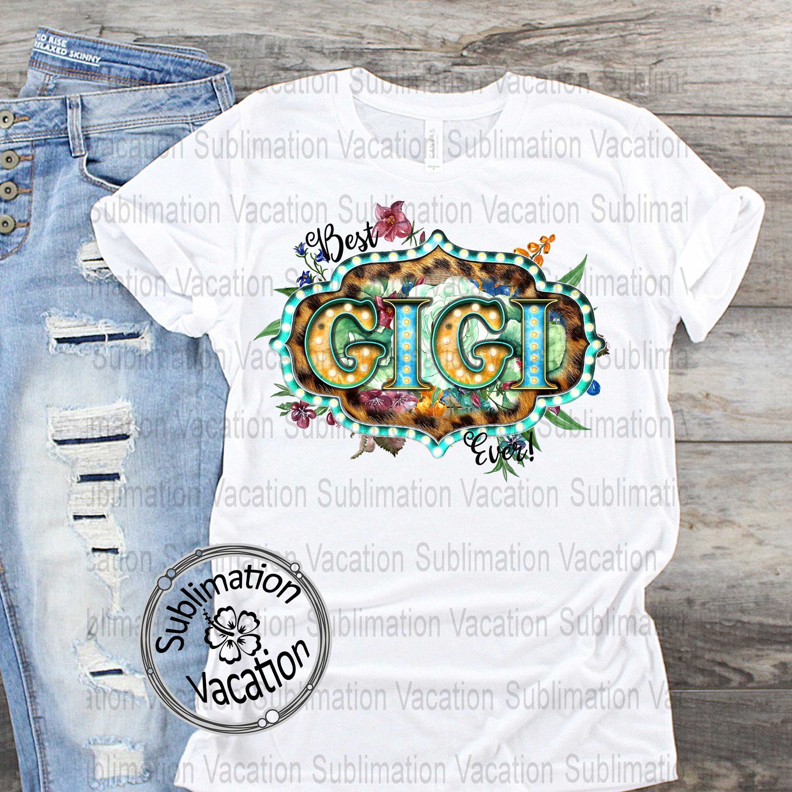 Gigi Design, Gigi Sublimation Design, Sublimation Download, Best Gigi ...