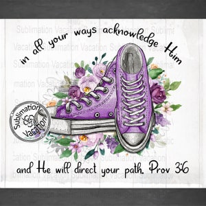 Proverbs 36 Tennis Shoes, Christian PNG Design, Faith Design, Bible ...
