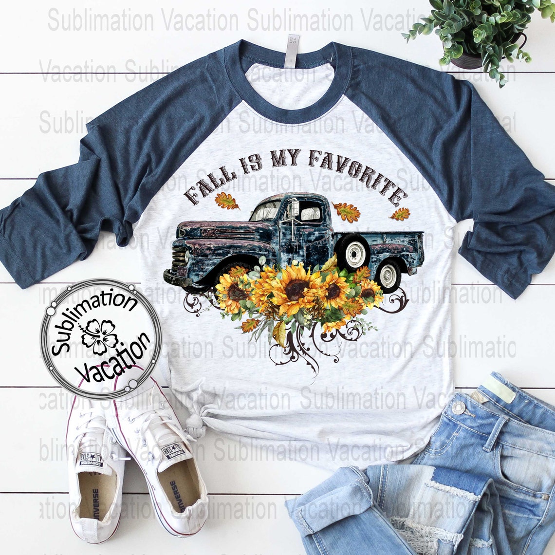 Fall is My Favorite Farm Truck Fall is My Favorite Design - Etsy