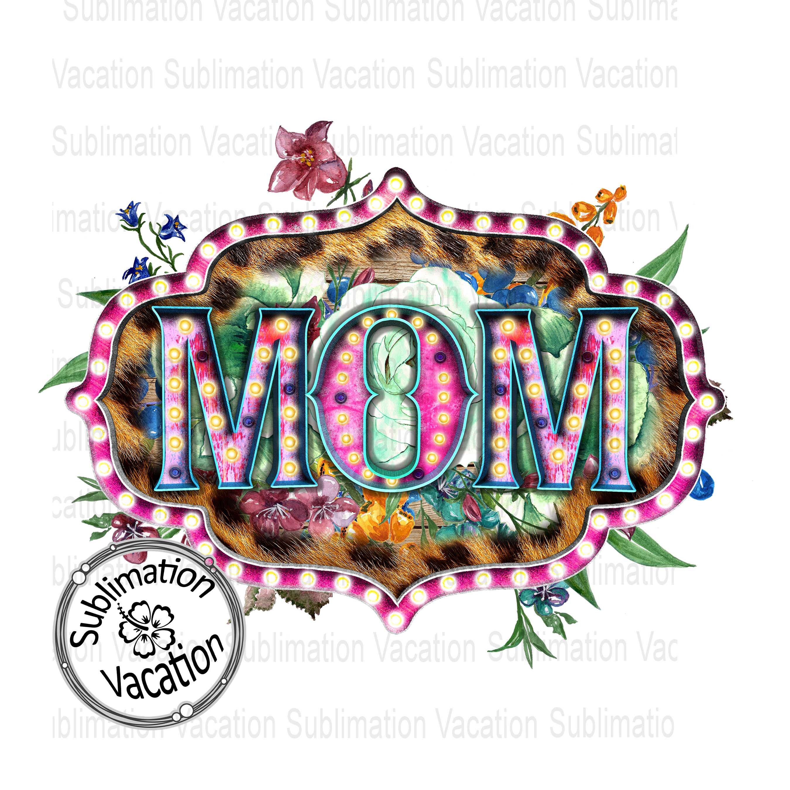 Sublimation Mom Design Sublimation Download Best Mom Design - Etsy