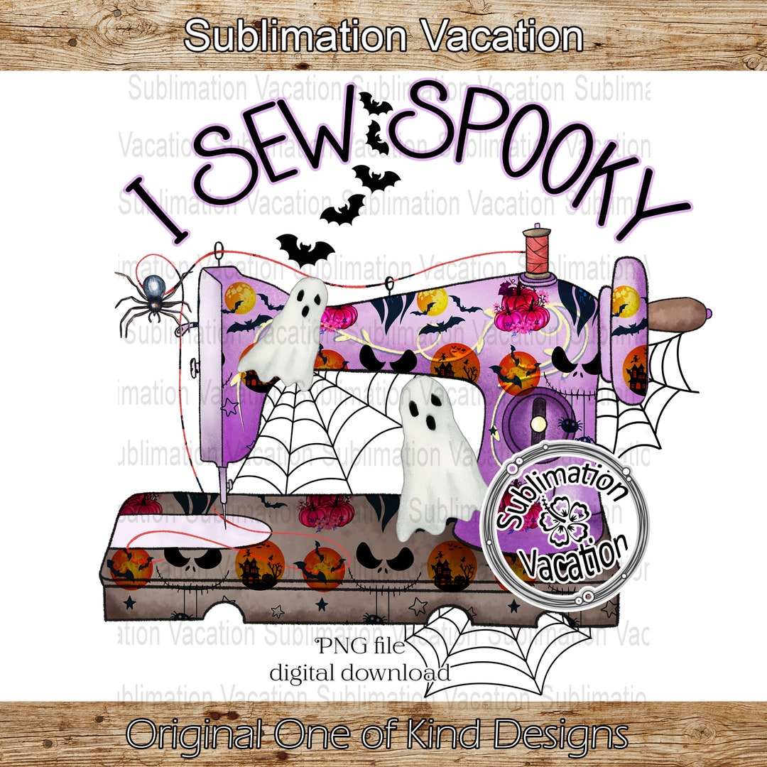Funny Sewing PNG, Halloween. Spooky Sewing PNG, Funny Sewing ...