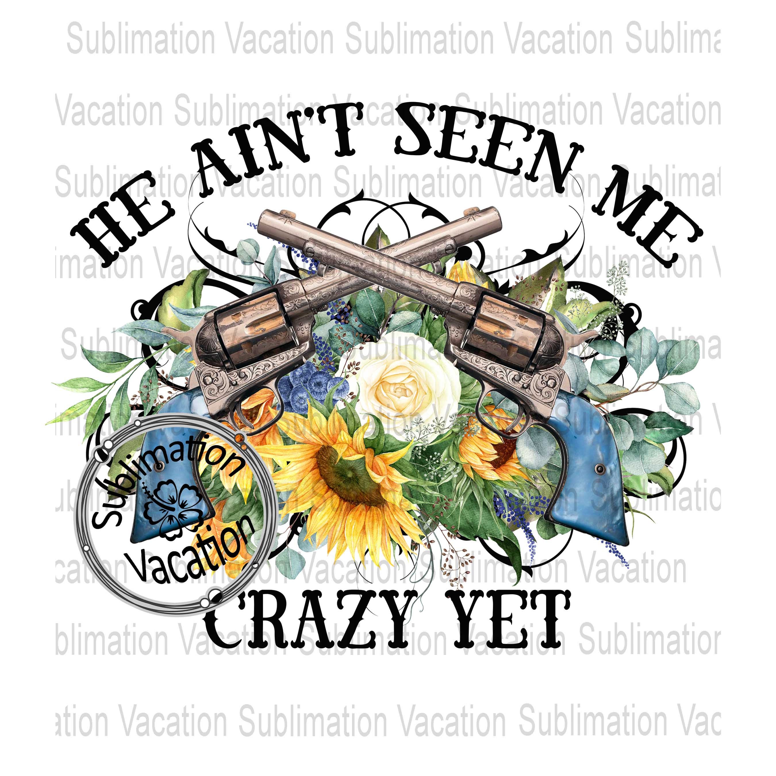 Vintage Guns Sublimation Download Sunflower Design - Etsy