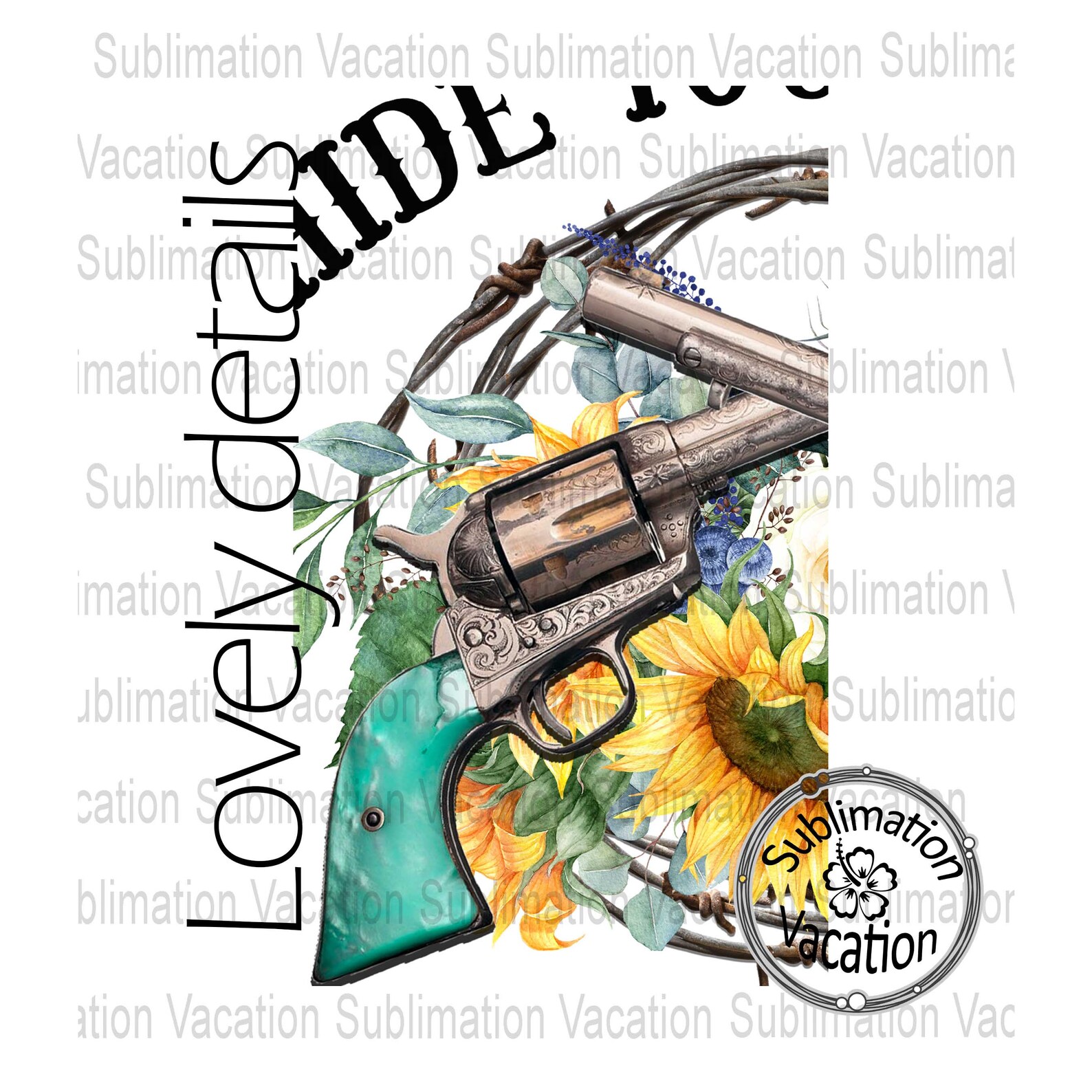 Hide Your Crazy Vintage Gun Design Vintage Gun Clipart - Etsy