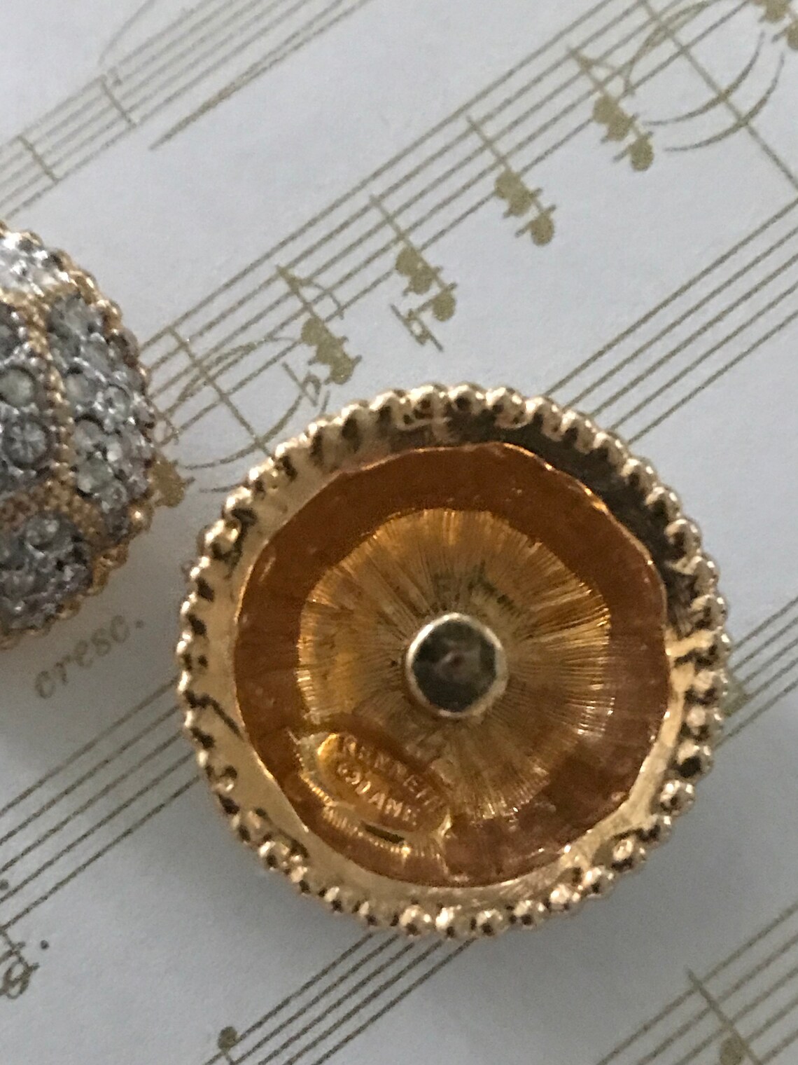 Rhinestone Buttons - Etsy