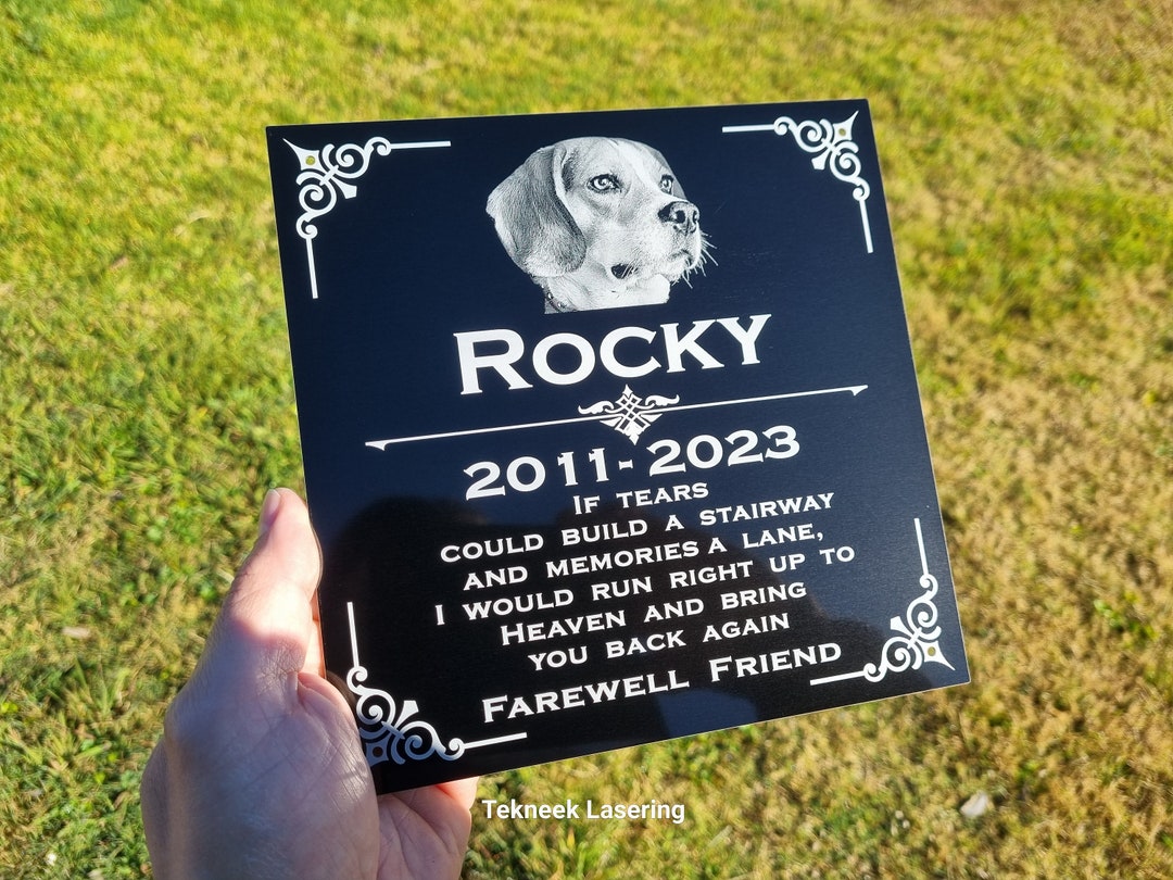 Memorial Plaque Grave Marker Commemorative Remembrance Cemetery ...