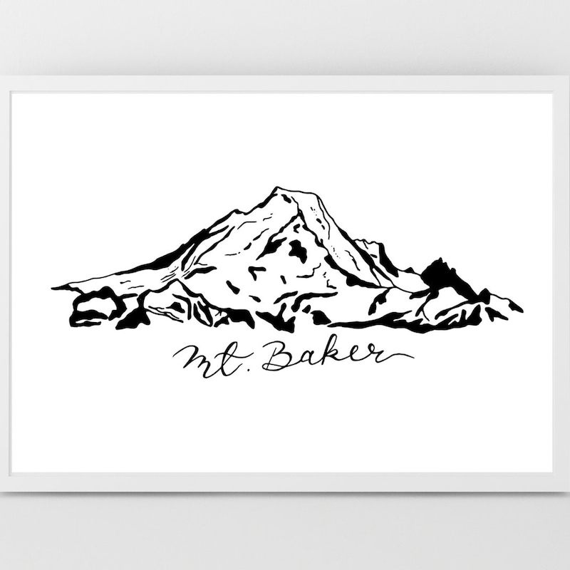 Mt Baker - Etsy