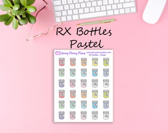 Prescription Functional Stickers S010 Pill Stickers - Etsy