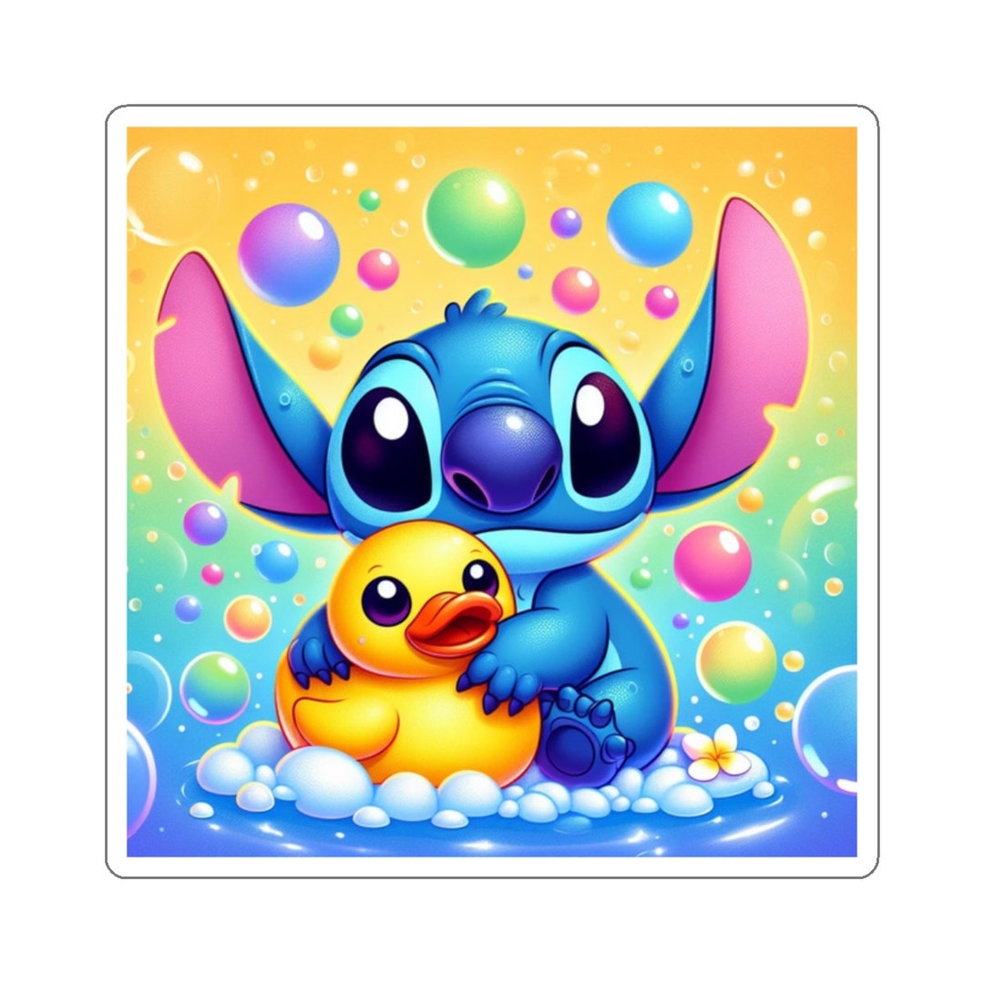 Stitch Rubber Ducky 2 - Etsy