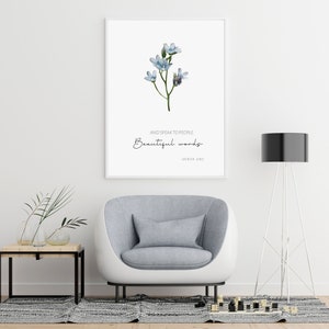 Islamic Wall Art Set of 8 | Quran Verse Minimalist Design ...