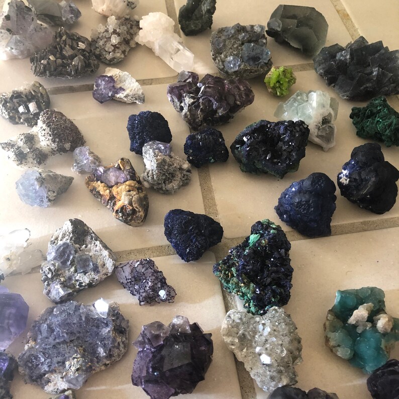 Collector Small Cabinet Crystals - Etsy