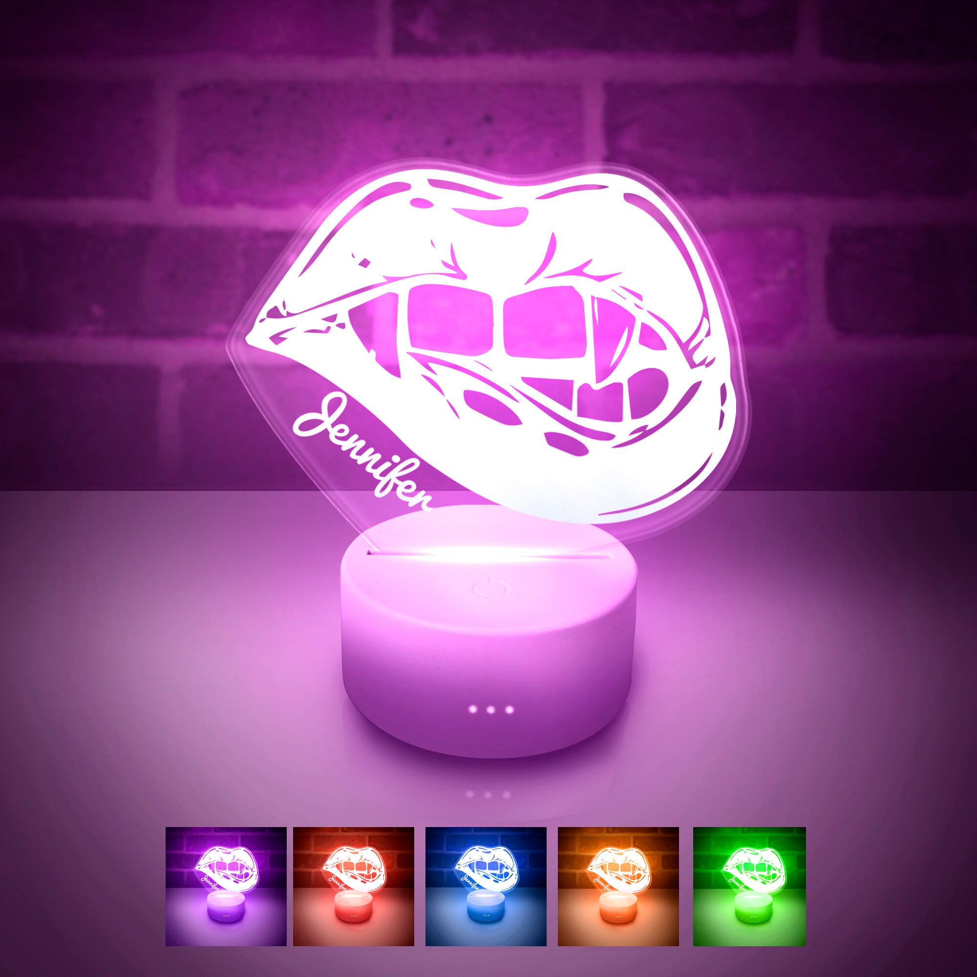 Vampire Night Light Personalized LED Night Lamp for Kids | Etsy