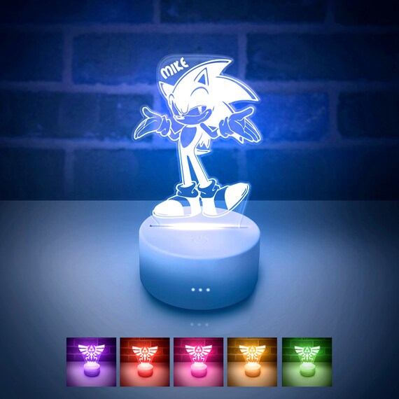 Shadow Sonic Light Personalized LED Lamp for Kids and | Etsy