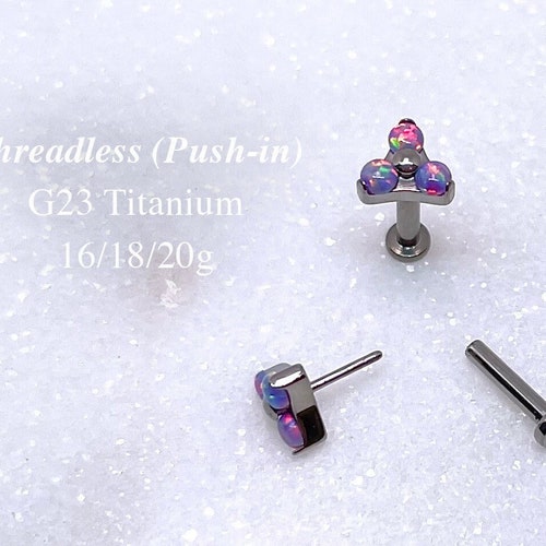 Implant Grade Titanium Threadless Spike Push in Top 3mm 4mm - Etsy