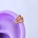16g Clicker Gold Triple Spike Conch Hoop, Conch Earring, Conch Ring ...