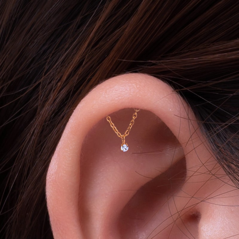 Floating Helix Jewelry - Etsy