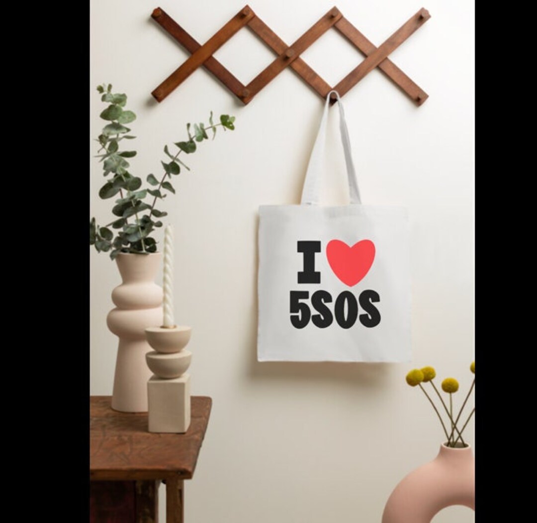 I Love 5SOS Tote Bag the 5SOS Show 5SOS5 5 Seconds of - Etsy