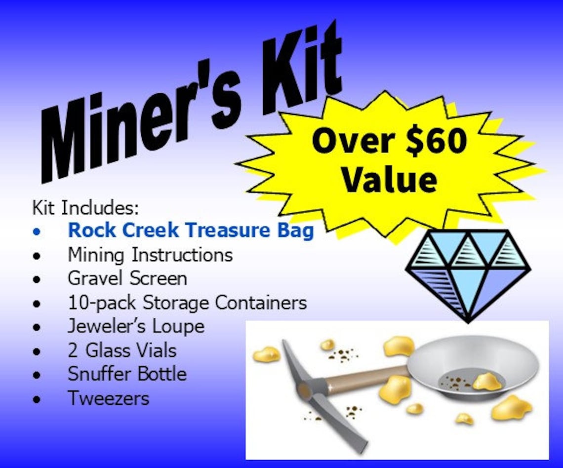 Complete Sapphire Mining Kit - Etsy