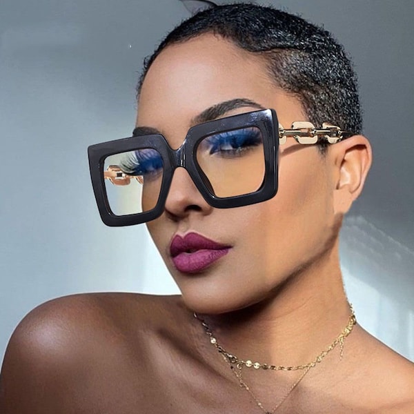 Oversized Eyeglasses - Etsy