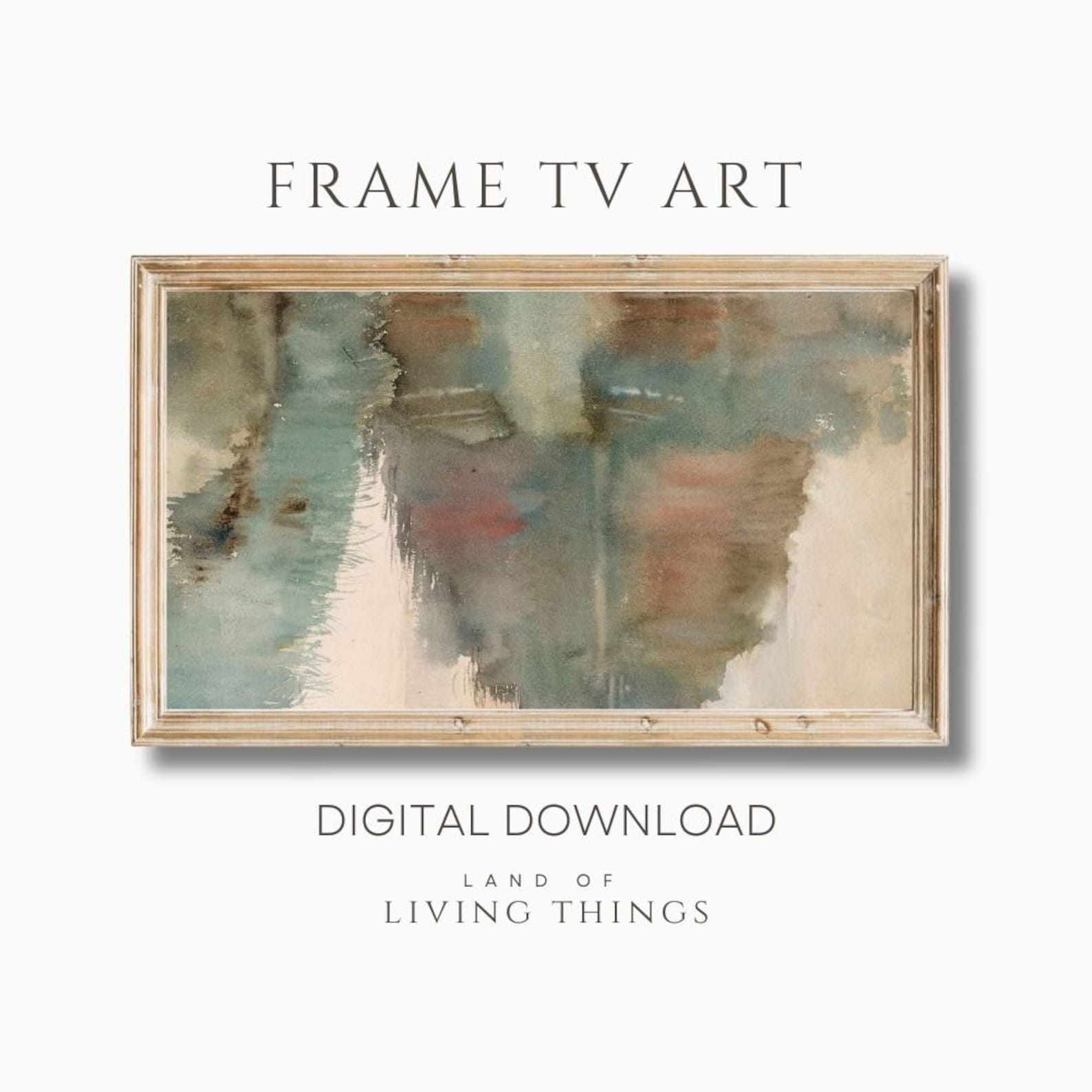 Abstract TV Art Painting | Abstract Art for Frame TV | Digital Download ...