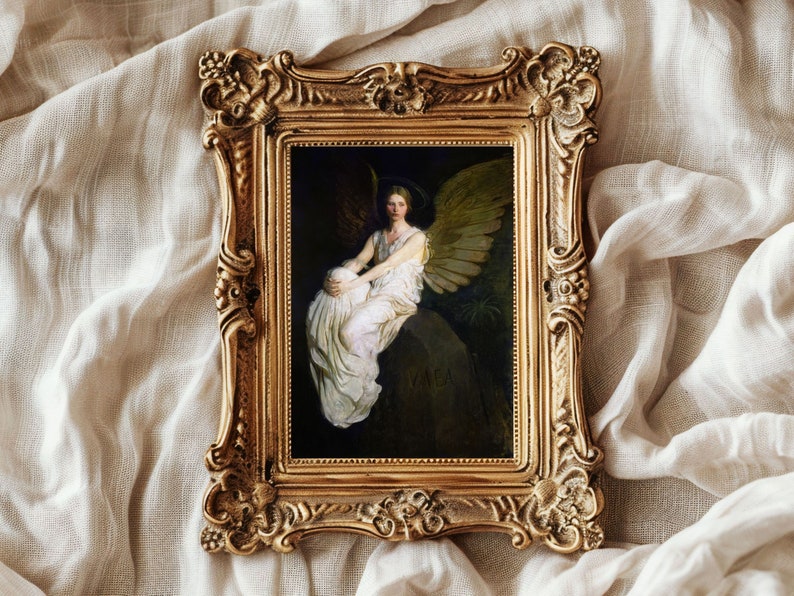 Vintage Painting, "stevenson Memorial" (1903) by Abbott Handerson ...