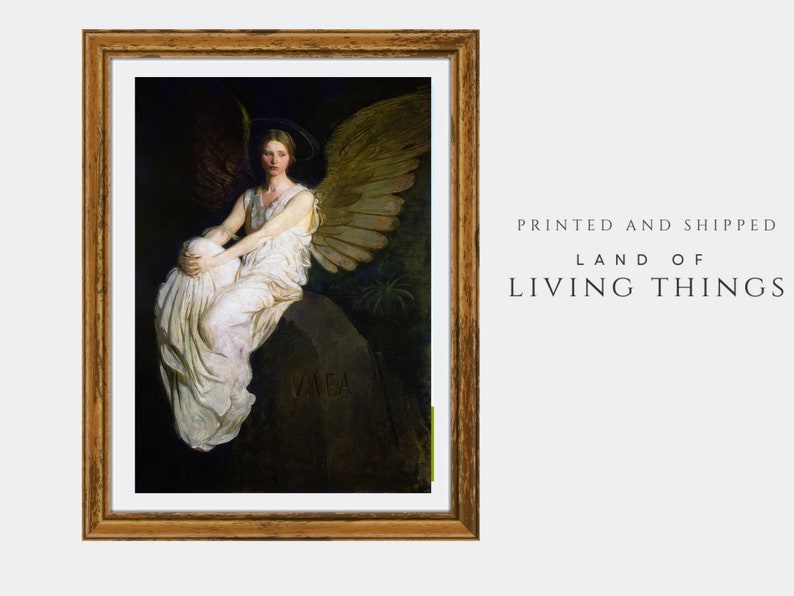 Vintage Painting, "stevenson Memorial" (1903) by Abbott Handerson ...