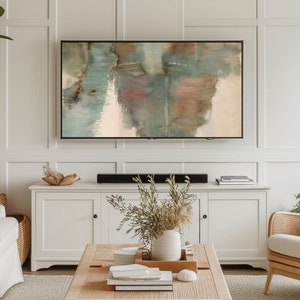 Abstract TV Art Painting | Abstract Art for Frame TV | Digital Download ...