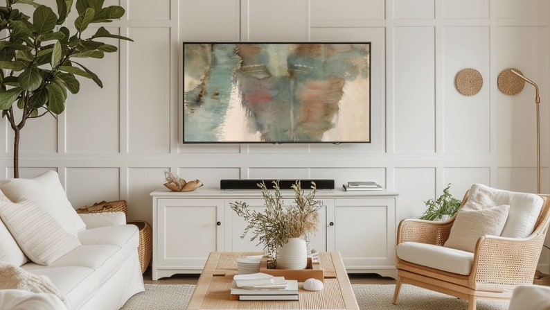 Abstract TV Art Painting | Abstract Art for Frame TV | Digital Download ...