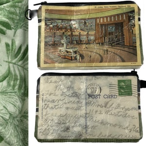 Vintage Postcard Pouch | Midwest| Cincinnati | Kansas City | St. Paul ...