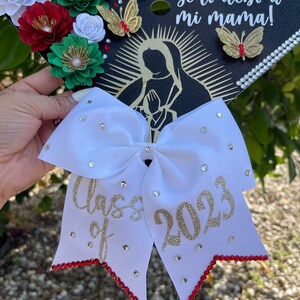 Virgen De Guadalupe Graduation Cap Topper, Graduation Cap Topper ...