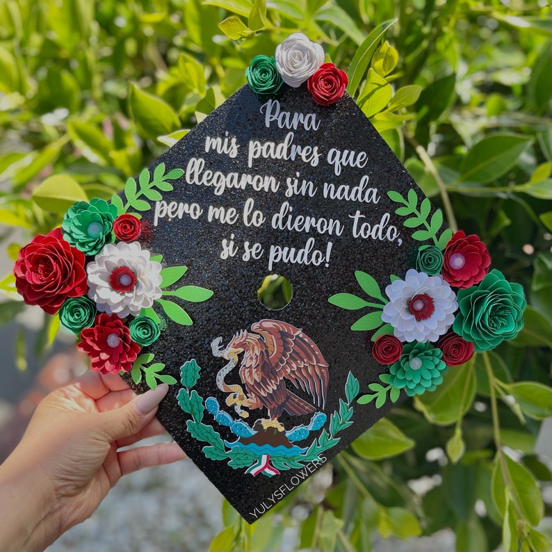 Mexico Graduation Cap Topper | Grad Cap Custom | Grad Cap Design ...
