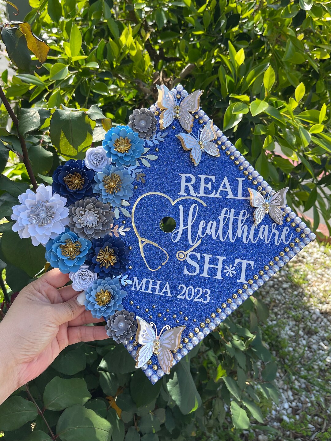 Nurse Graduation Cap Topper Graduation Cap Nurse Custom Personalized ...