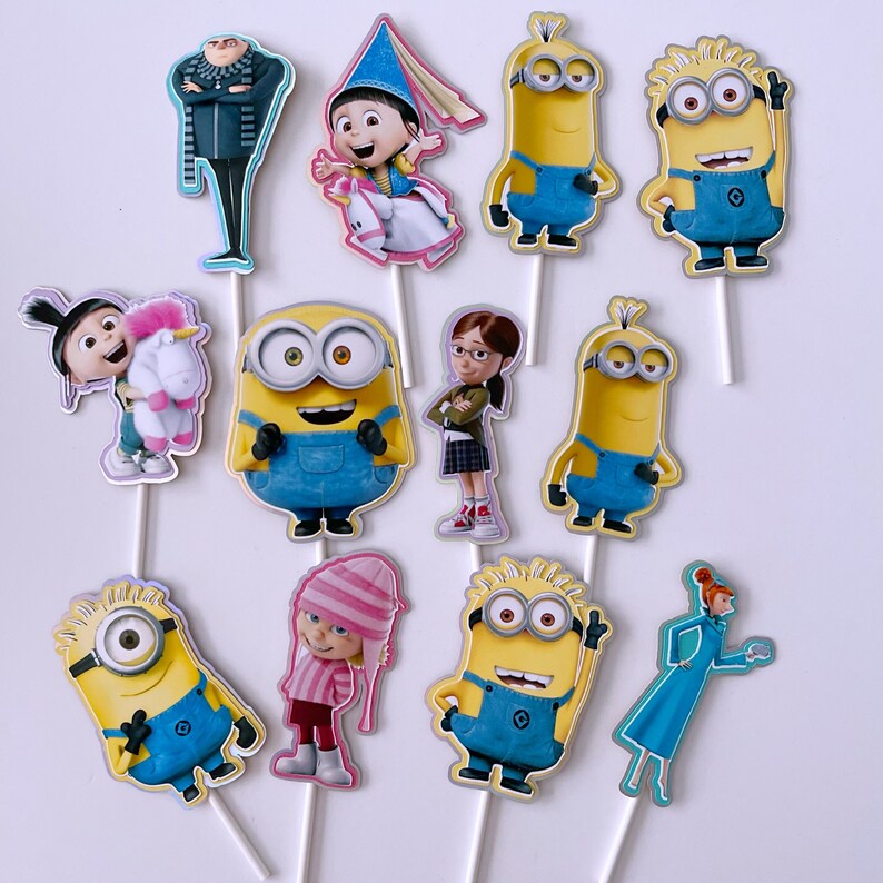 Despicable Me Cake Topper Agnes Cake Topper Despicable Me - Etsy