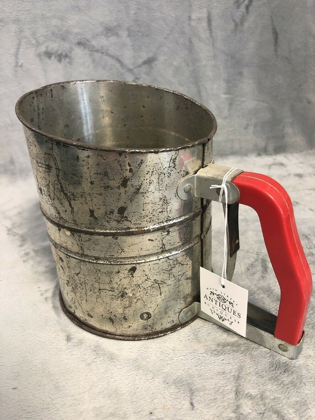 Antique Vintage 3-screen Automatic FLOUR SIFTER OLD Great Display Old ...