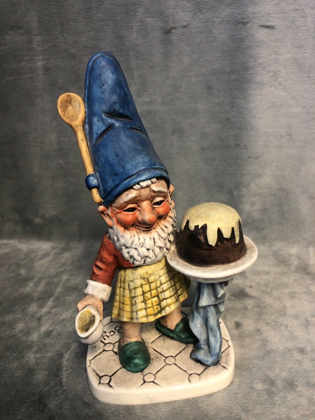 Goebel Co-boy Gnome Figurine Plum Pastry Chef Baker Cake Well - Etsy