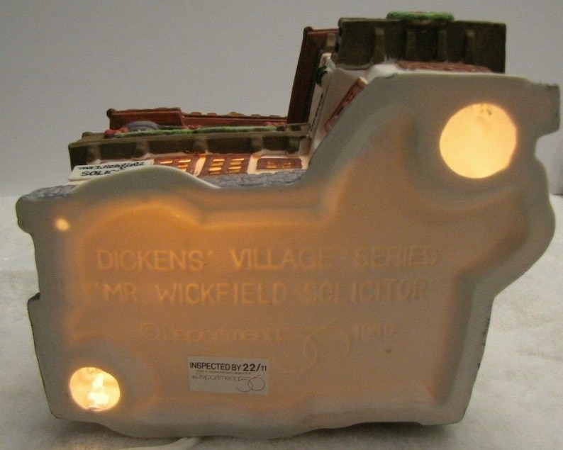 Dept 56 Heritage Collection Dickens Series Mr. Wickfield - Etsy
